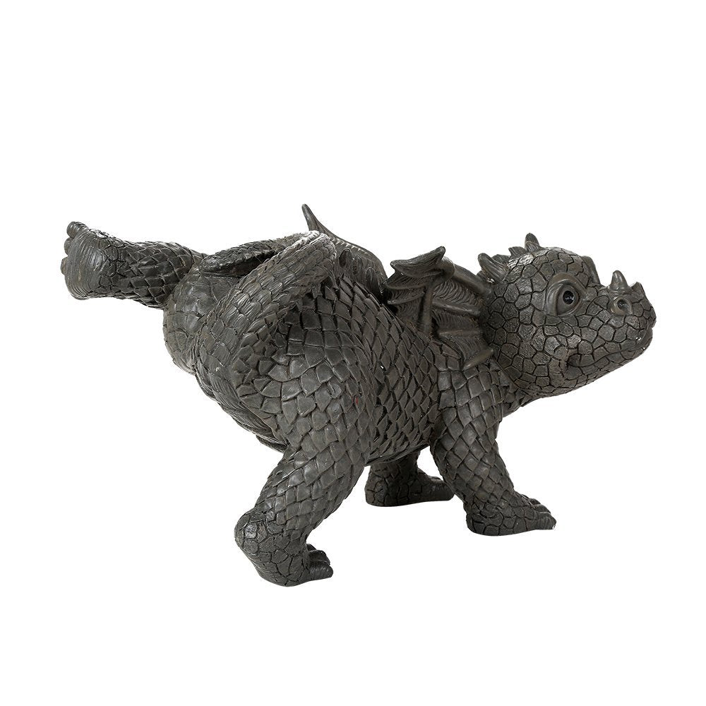 Garden Dragon Peeing Dragon Decorative Garden Accent Sculpture Stone F ...